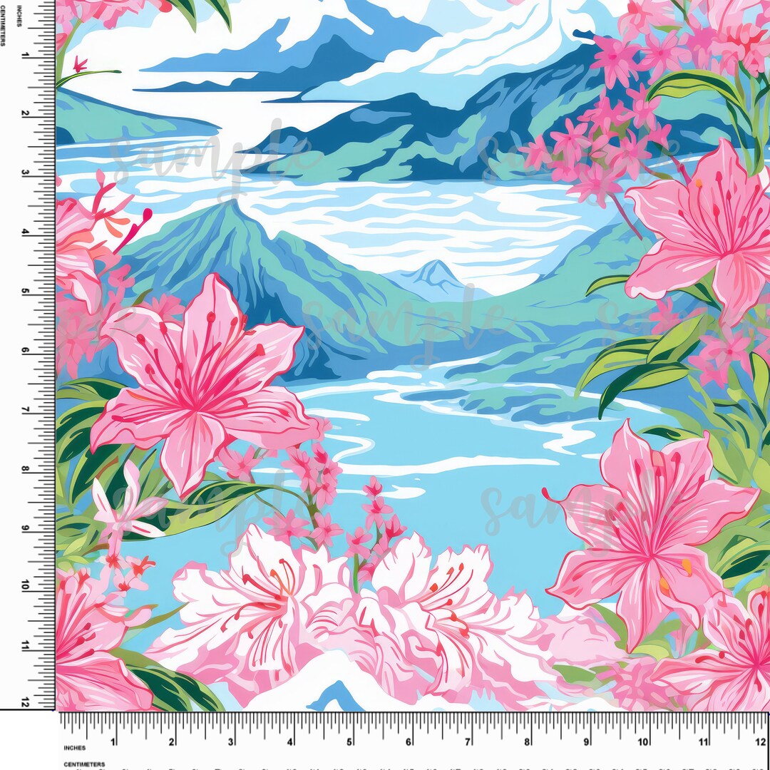 Ocean, Island, Flowers. Preppy Theme. Scenery. Lilly P Inspired ...