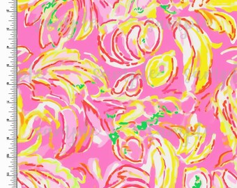 Pink, Blue, Pastel. Preppy Theme. Palm Beach. Lilly P Inspired. Printed ...