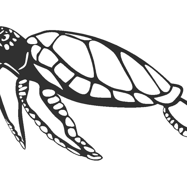 Sea Turtle Dxf - Etsy
