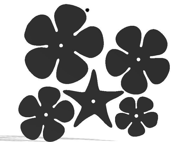 Table Top Rose Plasma CNC DXF Flower - Etsy Canada