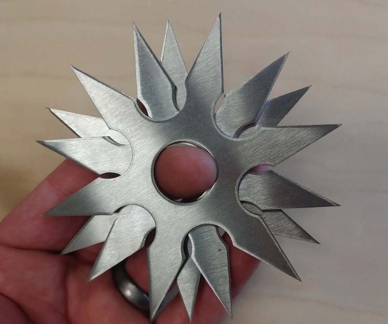 Ninja Star .DXF and .SVG File / Stainless Steel / Throwing - Etsy