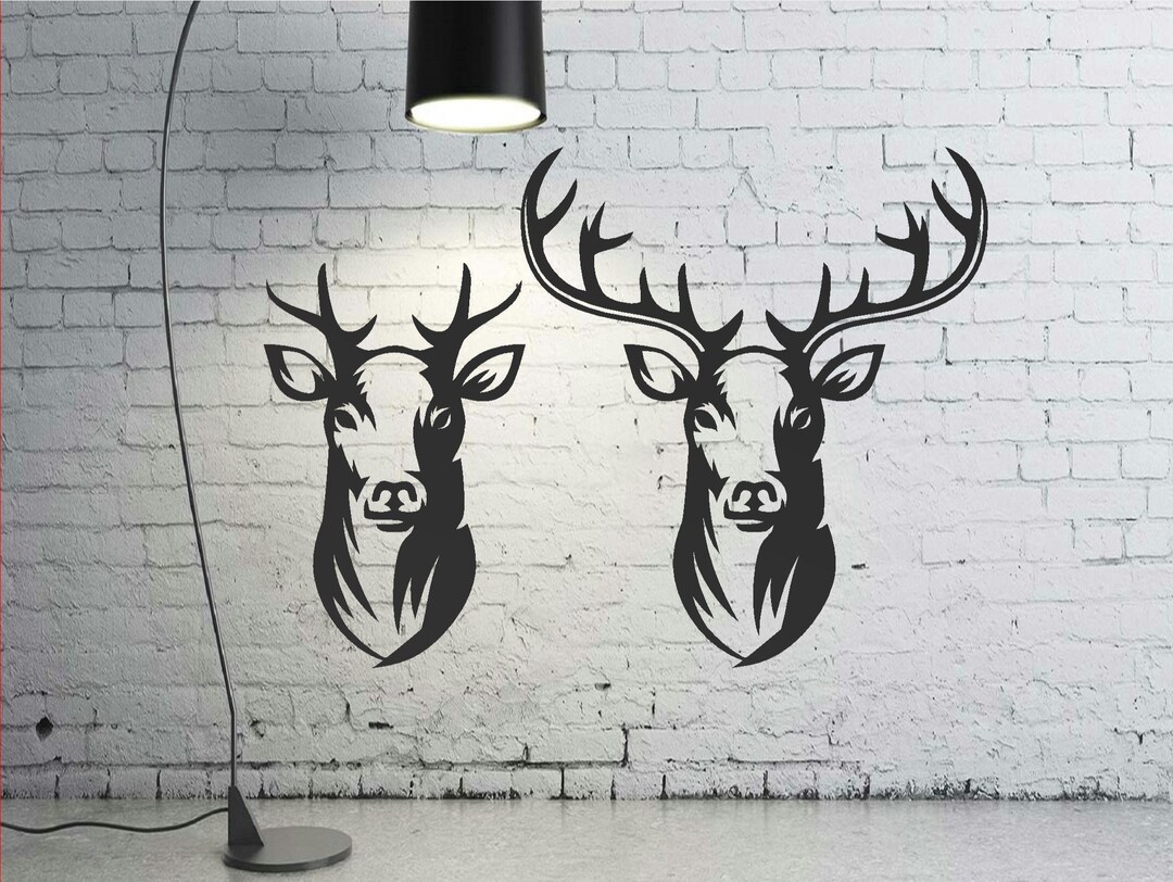 Young and Old Buck Dxf and SVG / Deer DXF / Laser Cut / Laser Cutting ...