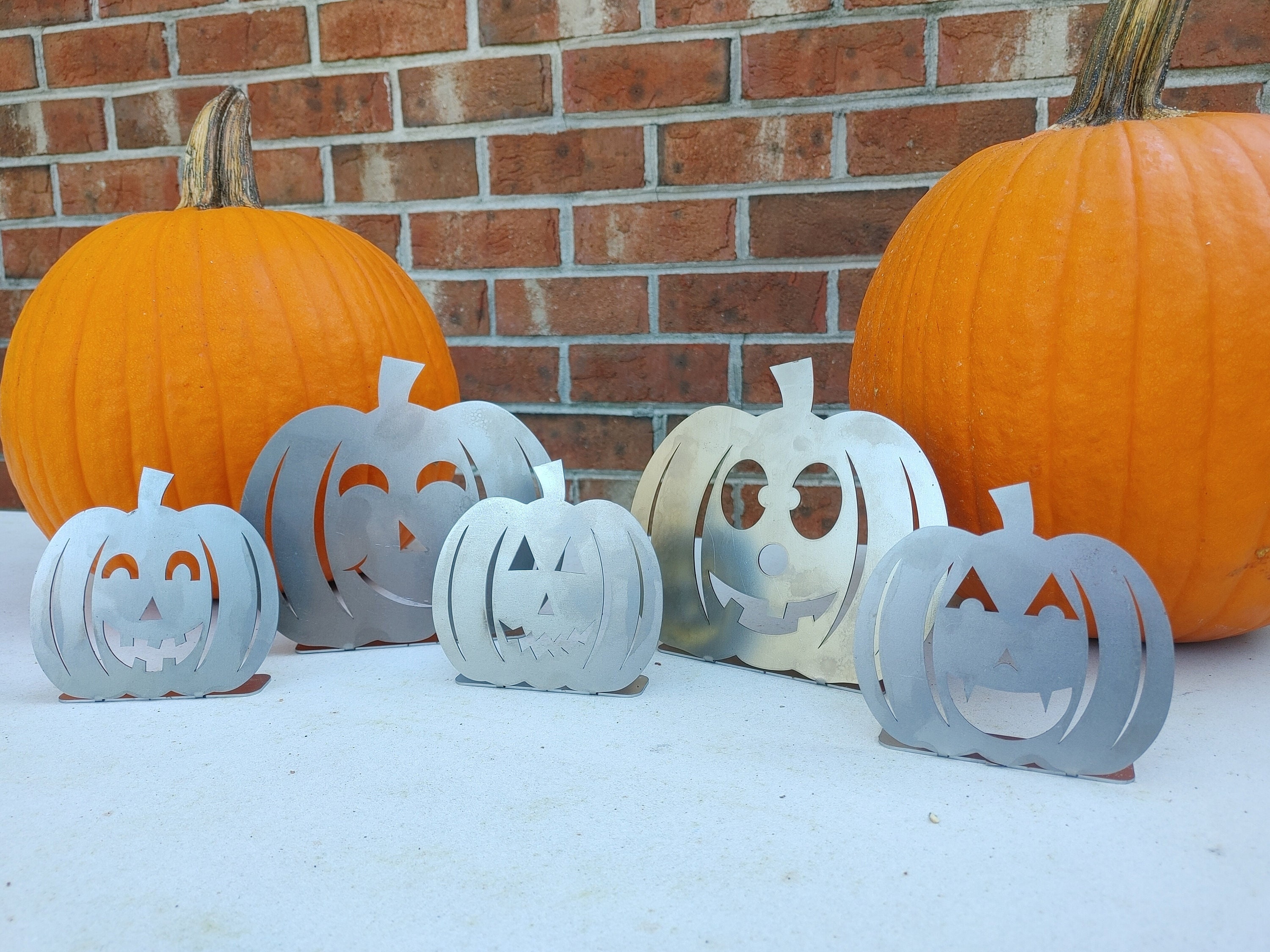 Pumpkin 5 Pack Standing DIY .DXF Files / Fall Pumpkins / Halloween ...