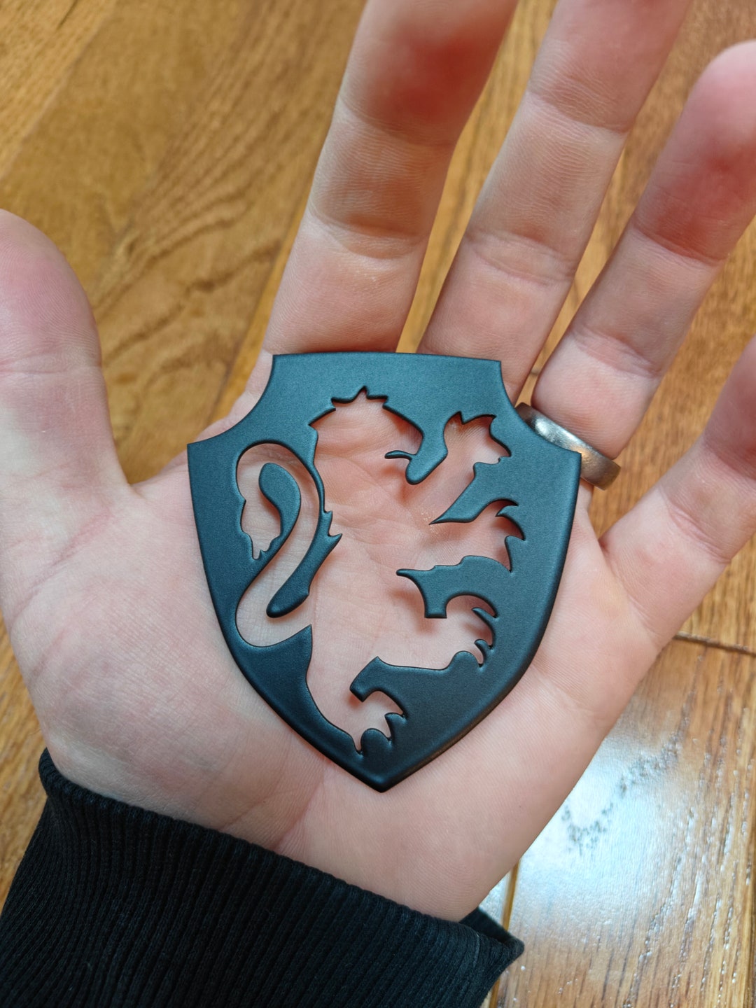 Wizard House Crest Emblem / Magic Crest / Stainless Steel / Powered ...