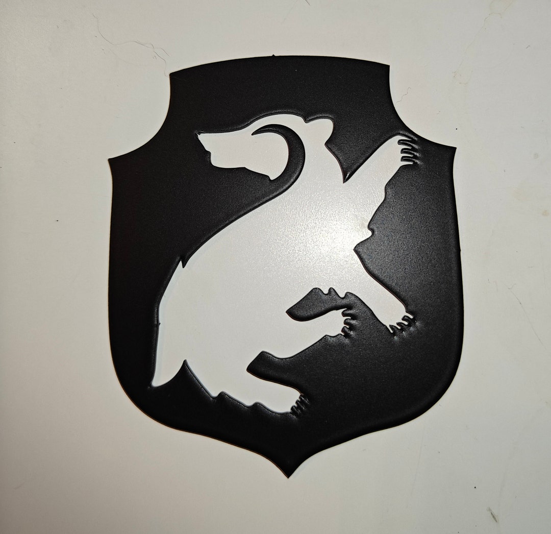 Wizard House Crest Emblem / Magic Crest / Stainless Steel / Powered ...
