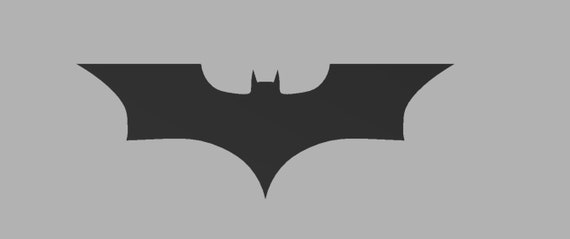 Metal Batarang .dxf and .svg File - Etsy Australia