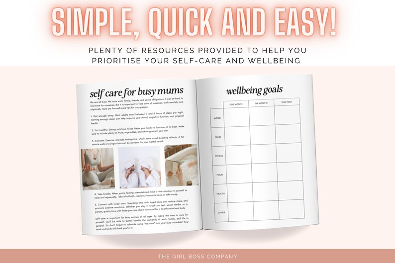 The Busy Mom Planner Printable // Digital Moms Planner / Daily Mom Home ...