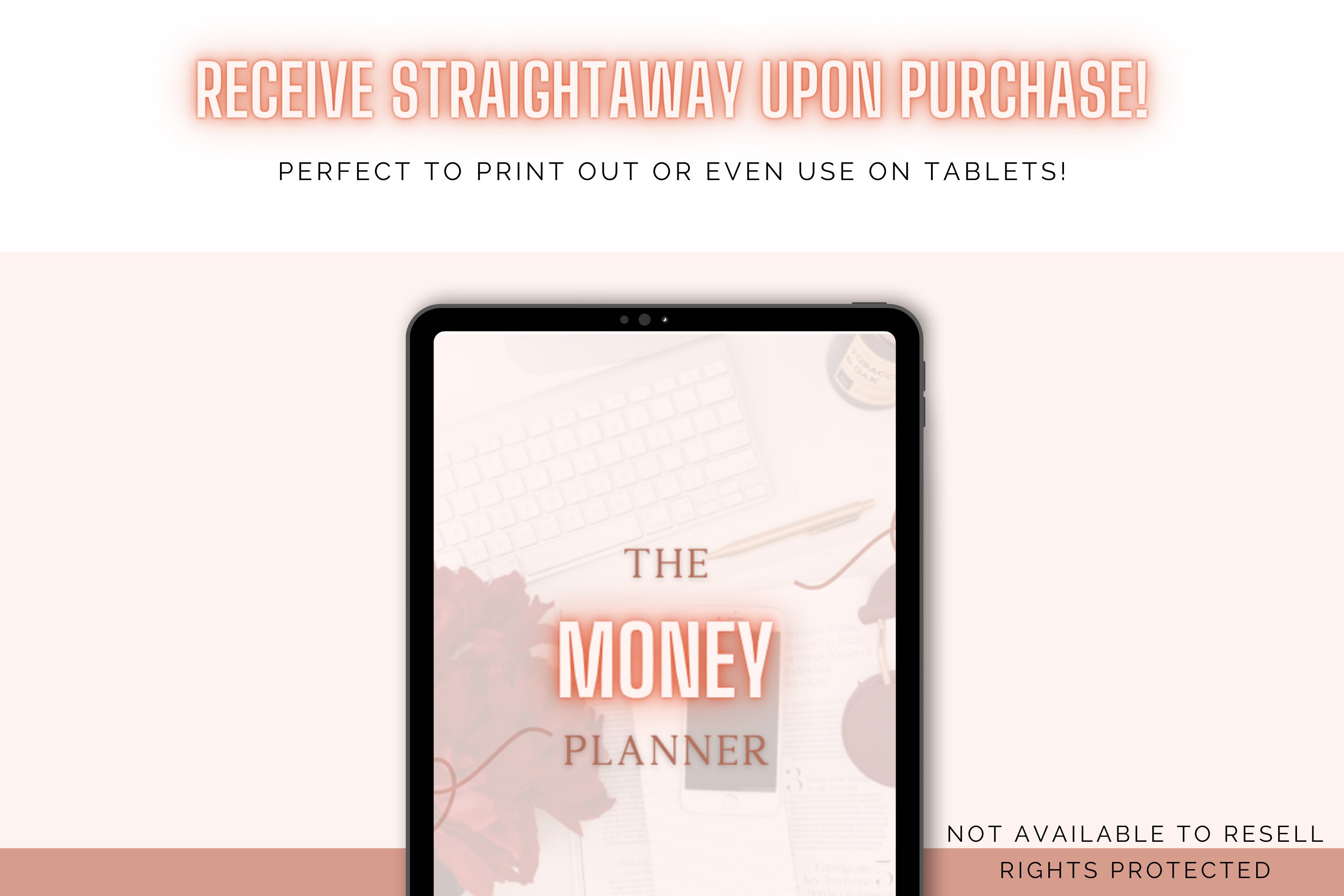 The Money Planner Printable // Finance Tracker Plans / Money Trackers ...