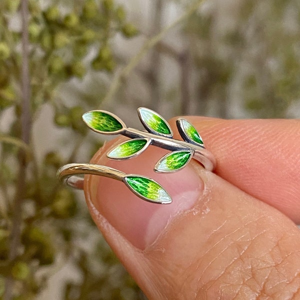 Leaf Ring - Etsy