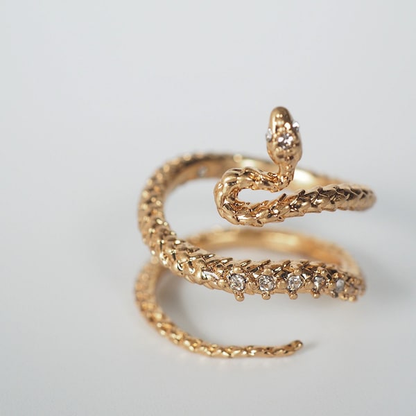 Serpent Ring - Etsy