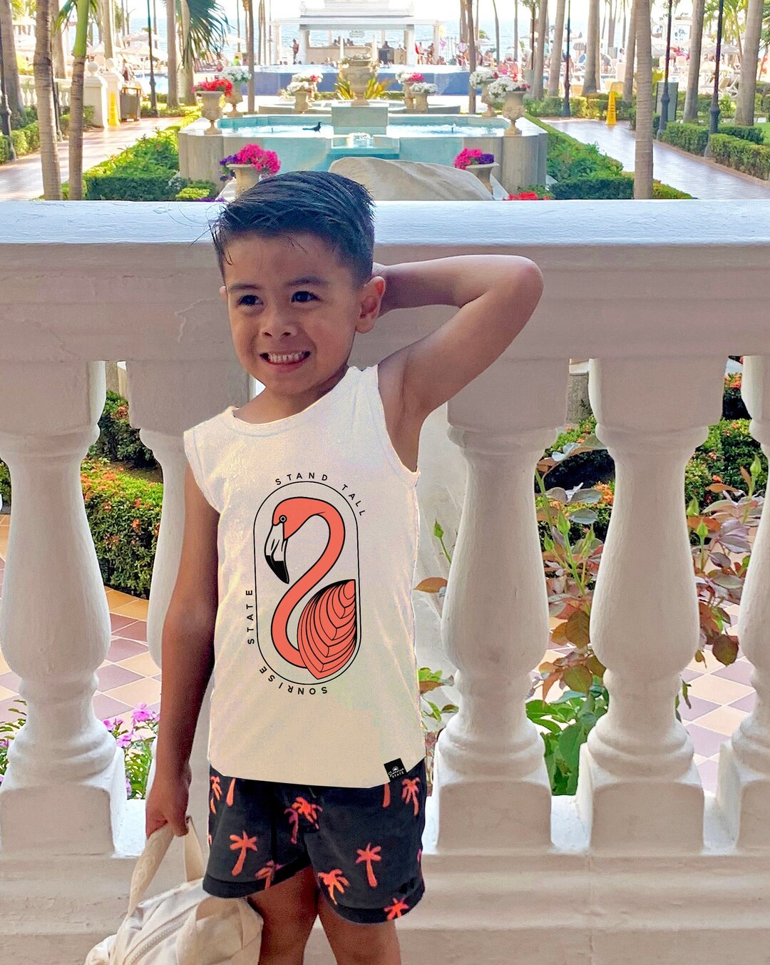 FLAMINGO Boys Tank Top, Toddler Boys Tanks, Boys Summer Clothes, Boys ...