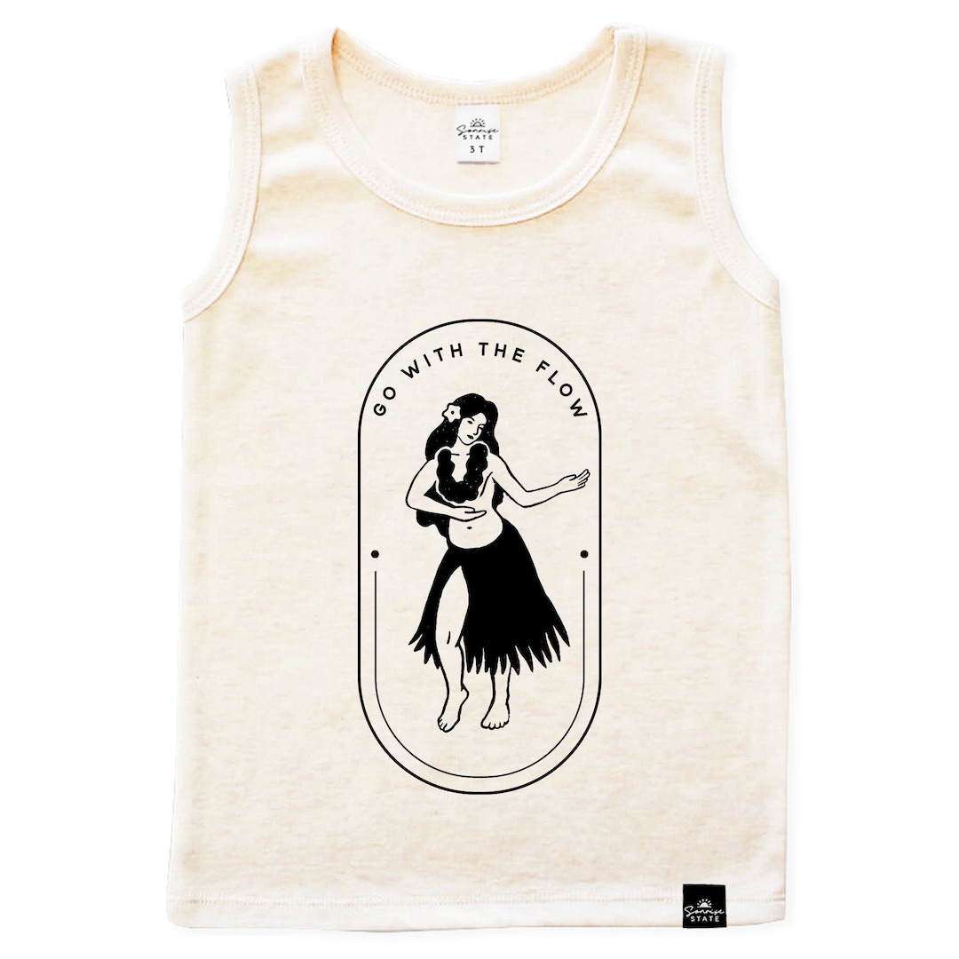 CLASSIC HULA GIRL Boys Tank Top, Toddler Boys Tanks, Boys Summer ...