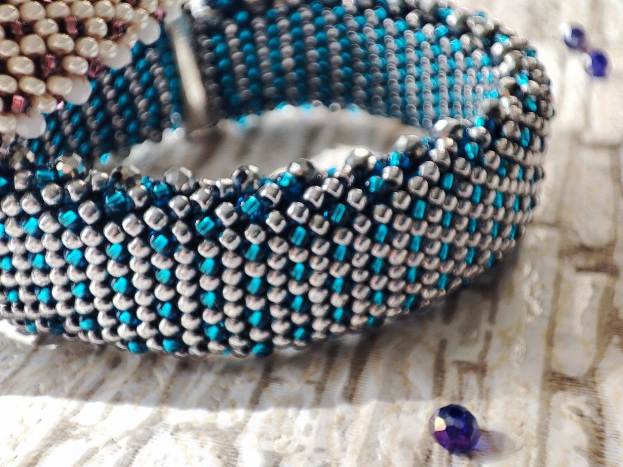 Crochet Beaded Bracelet Pattern, Seed Bead Jewelry (PDF Pattern) - Etsy