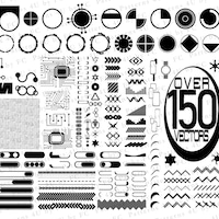 Cyber Futuristic Technology Svg Bundle, Tech Cyber Clipart for Cricut ...
