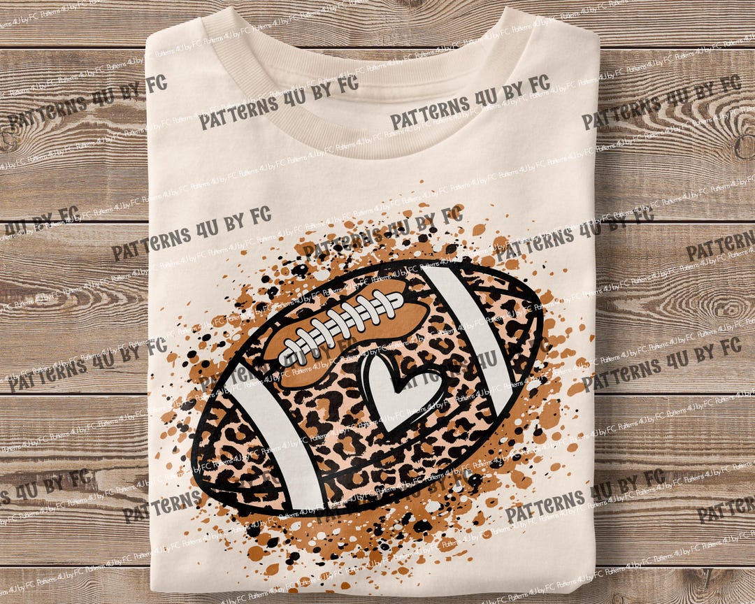 Football Leopard PNG, Cheetah Football PNG, Animal Print, Spaller ...