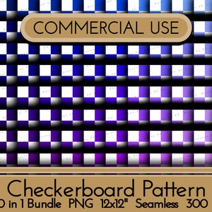 Checkerboard Digital Paper Pastel Checkers Background Checker Digital ...
