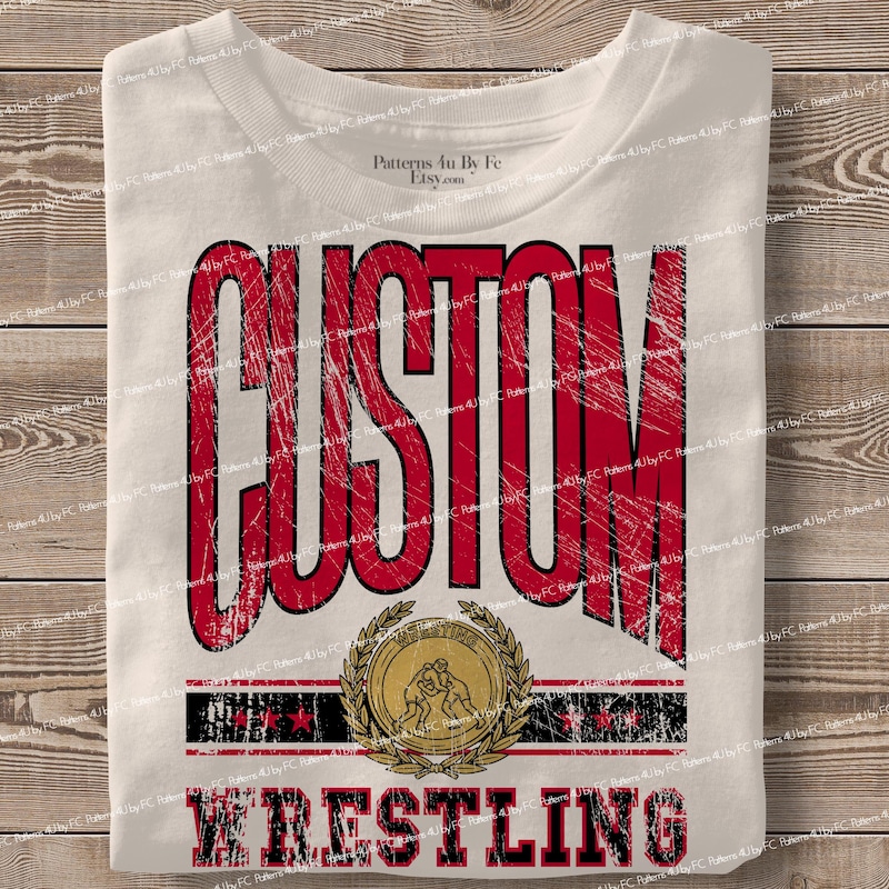 Wrestling Shirt Designs - Etsy