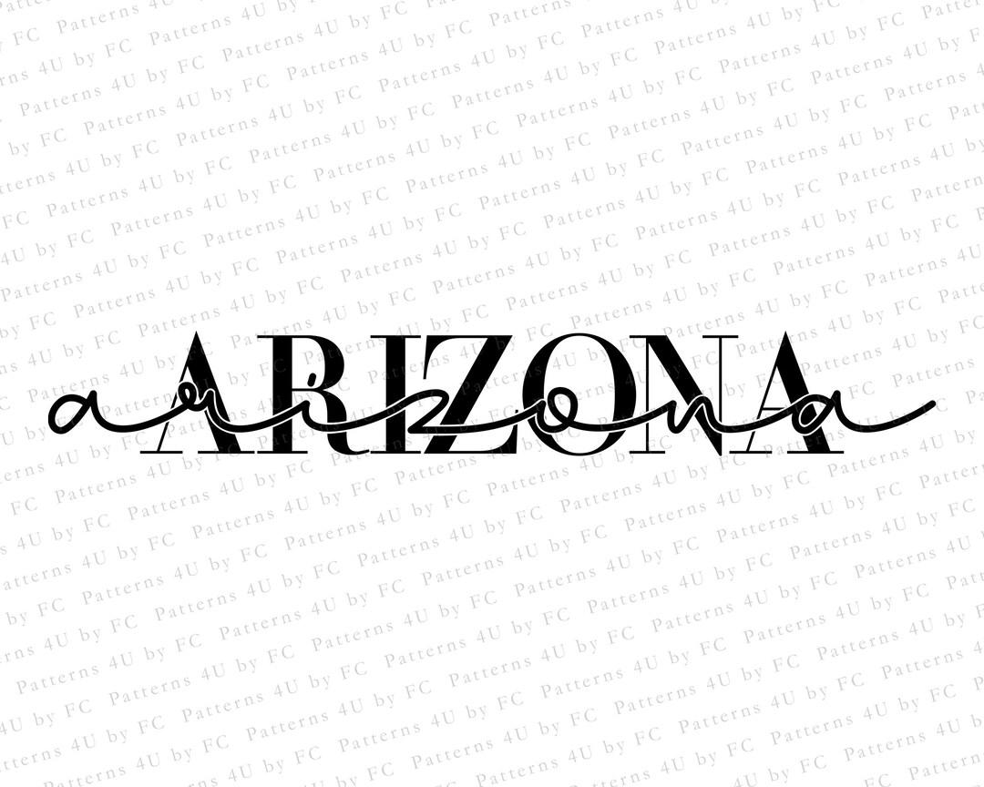 Arizona SVG State Svg America Svg Arizona PNG Cut Files - Etsy Australia