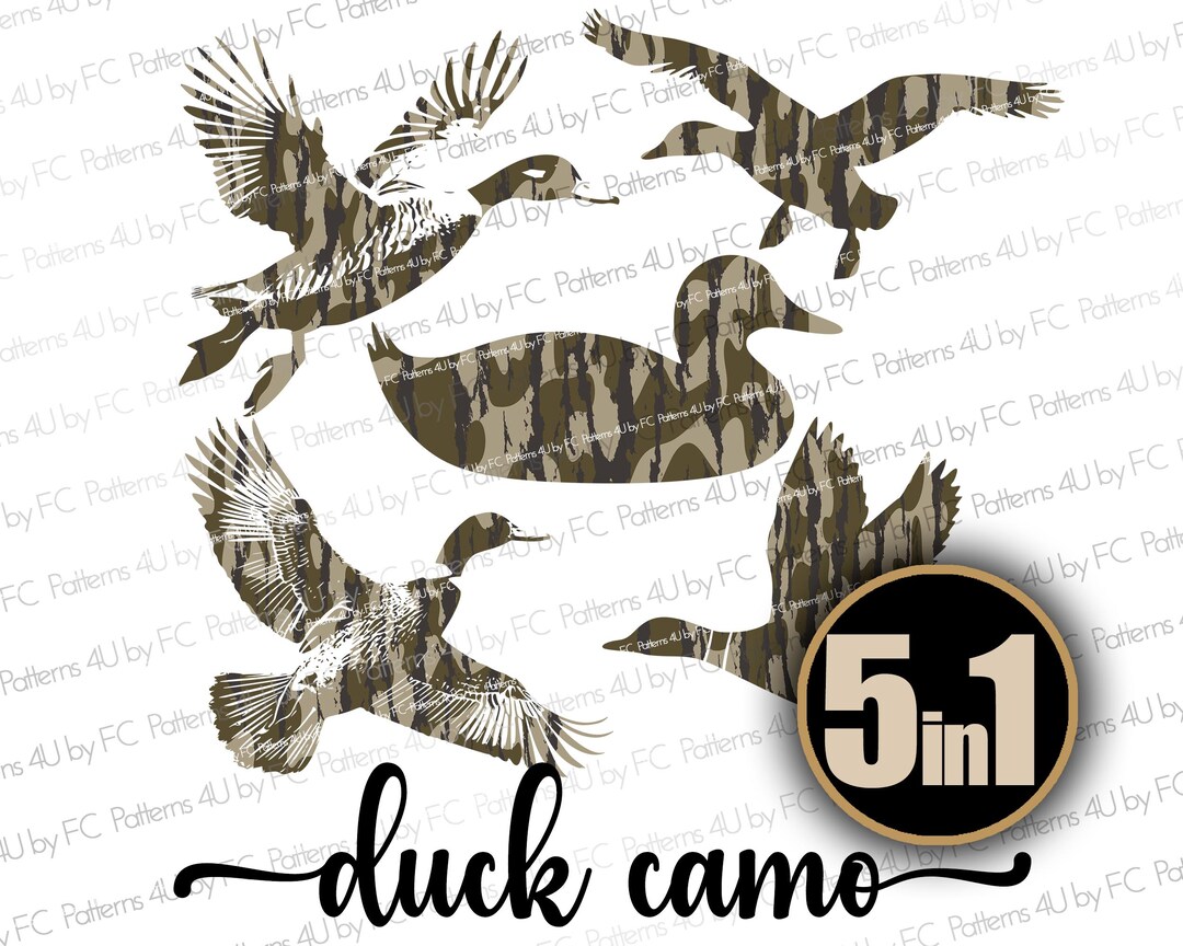 Duck Hunting Sublimation PNG, Camo Retro Camouflage Old Camo PNG ...