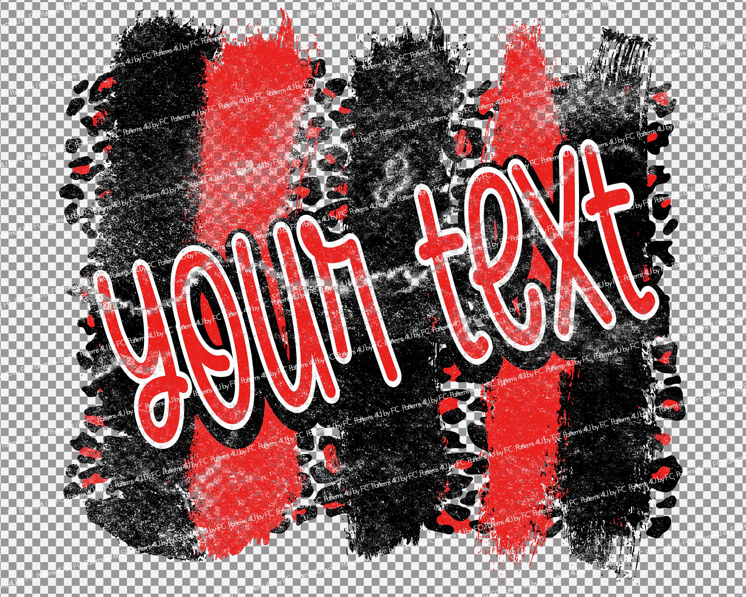 Custom Design PNG, Custom Team Name PNG, School Name Your Name, Spirit ...