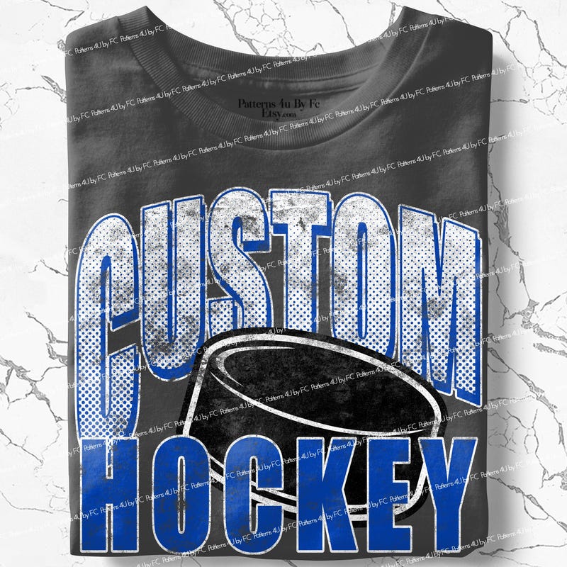 Custom Hockey Team Dtf - Etsy