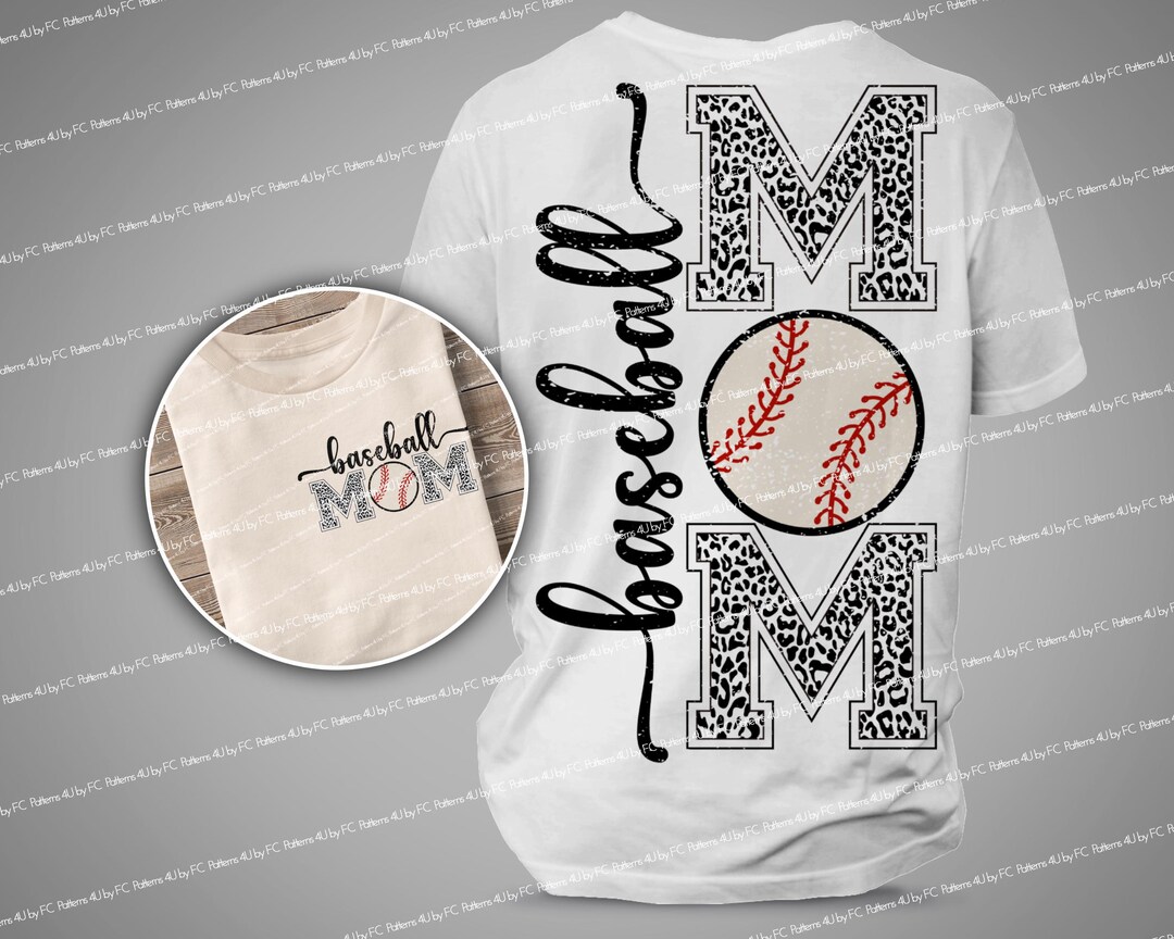 Leopard Baseball Mom PNG: Shirt Design (digital Download) - Etsy