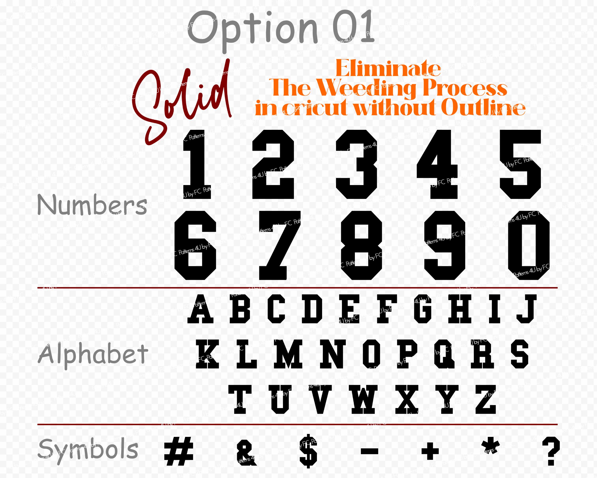 Jersey Number SVG Alphabet: Sports Font Template (digital Download) - Etsy