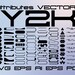 Y2K Aesthetic Vector Icons Bundle, Vectors for Graphic Design, Logos ...