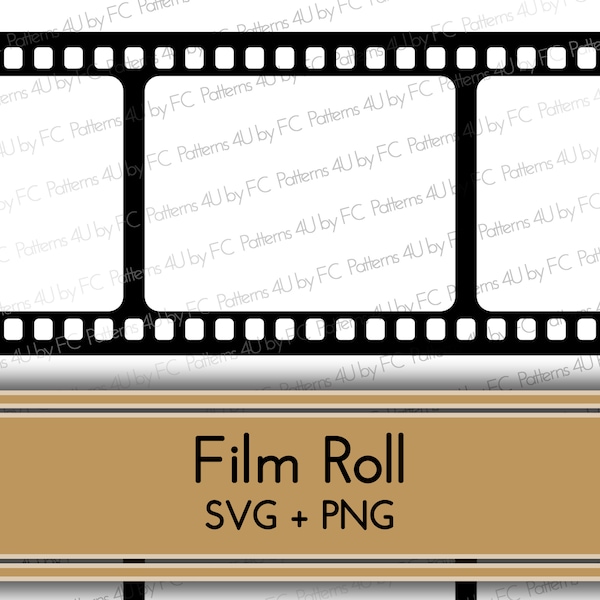 Filmstrip Svg - Etsy