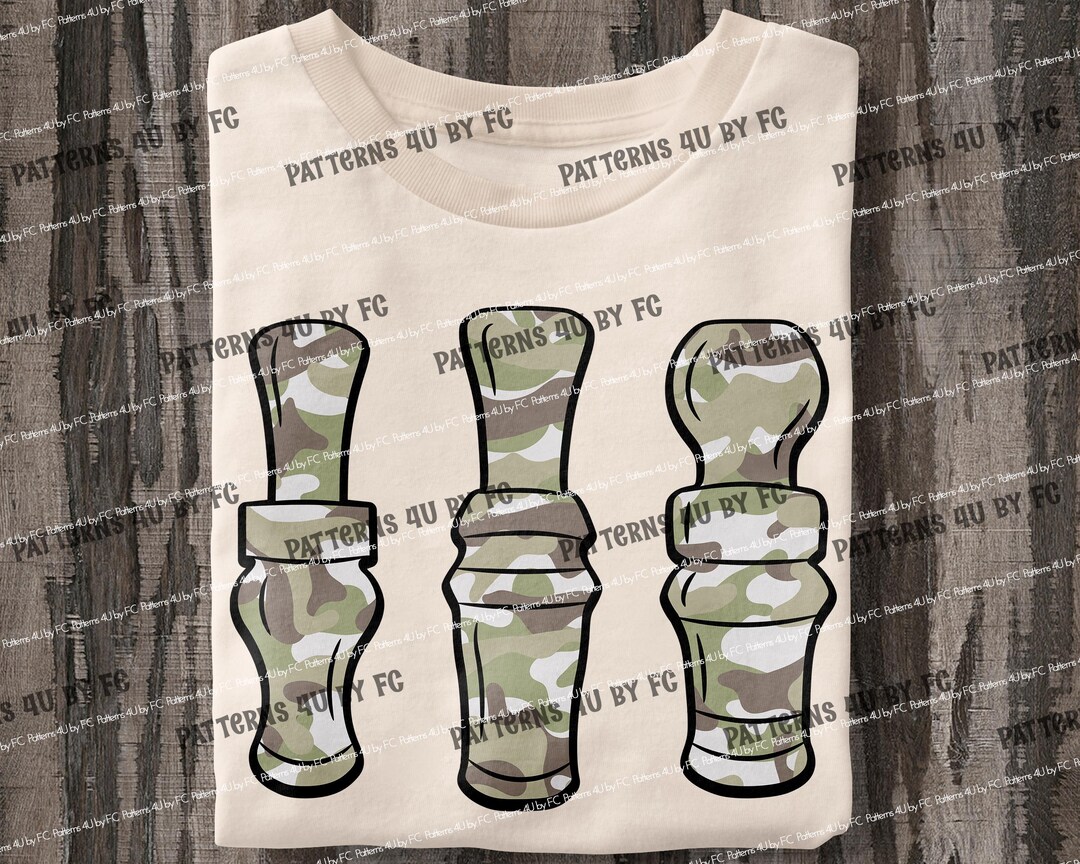 Duck Camo PNG Design, Duck Call Sublimation, Duck Hunting Shirt ...