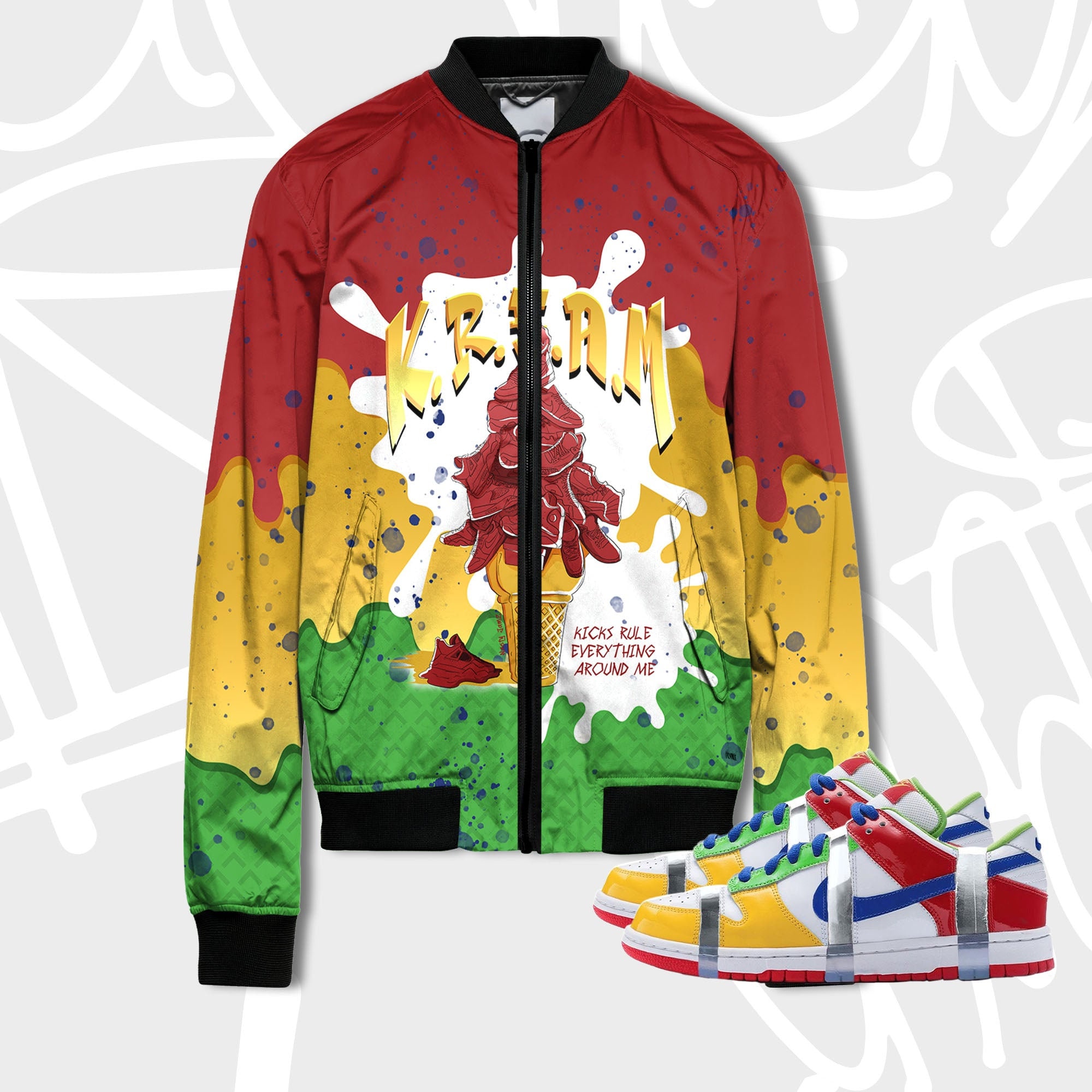 KREAM 3D Waffle Cone Jacket Match SB Dunk Low eBay sold by Inhaler ...