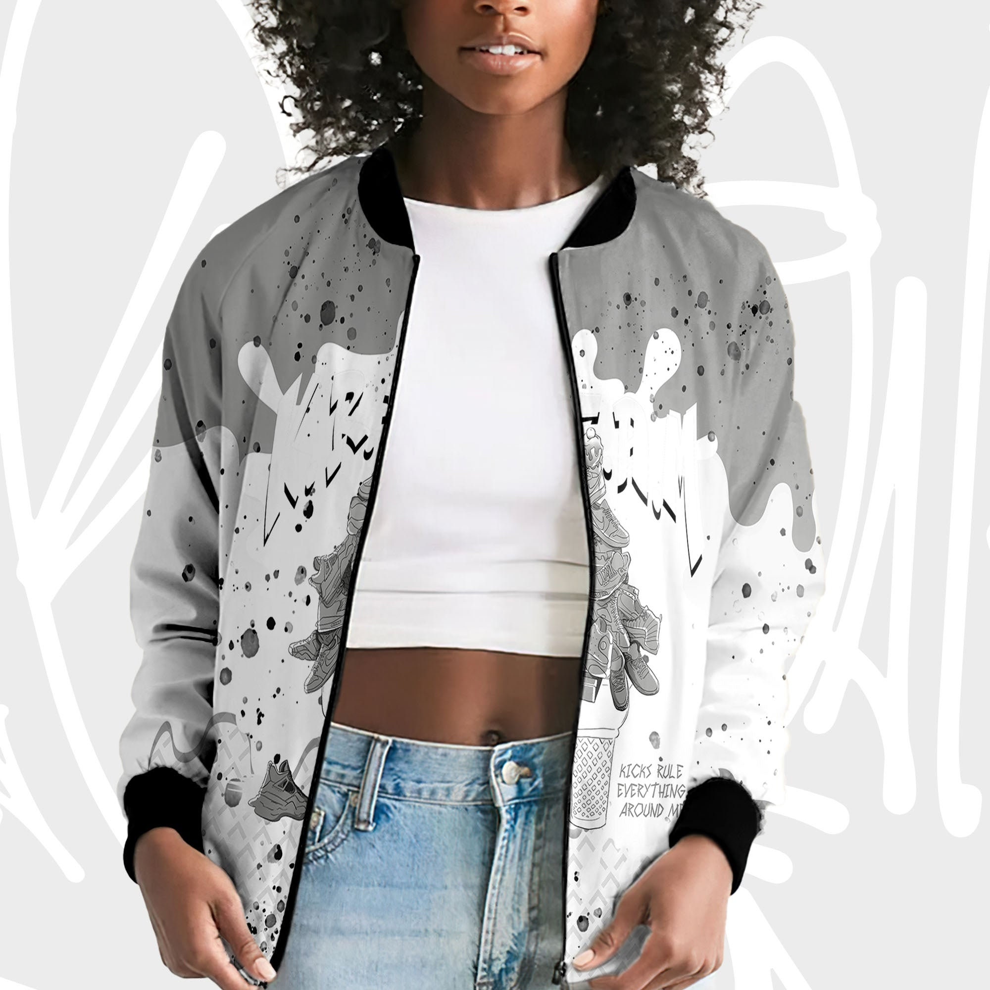 KREAM 3D Waffle Cone Jacket Match Jordan 1 High OG Twist 2 sold by ...