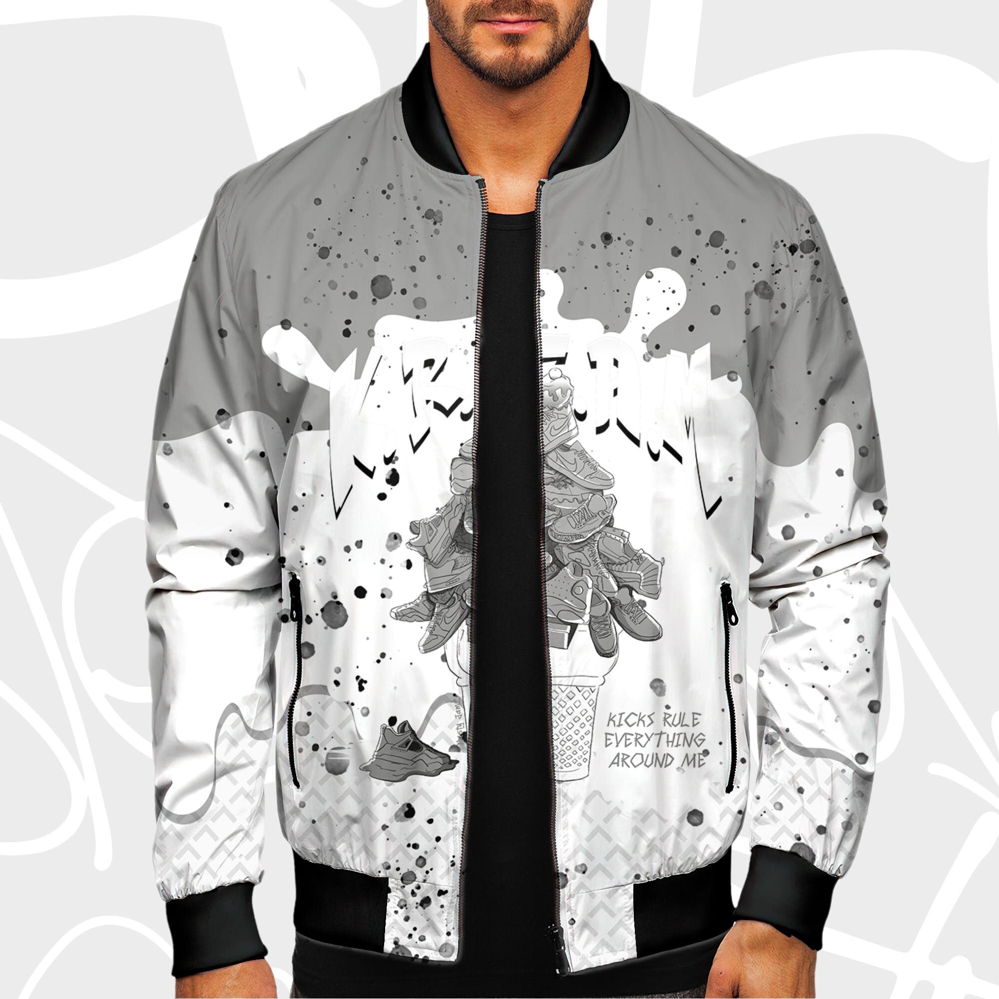 KREAM 3D Waffle Cone Jacket Match Jordan 1 High OG Twist 2 sold by ...