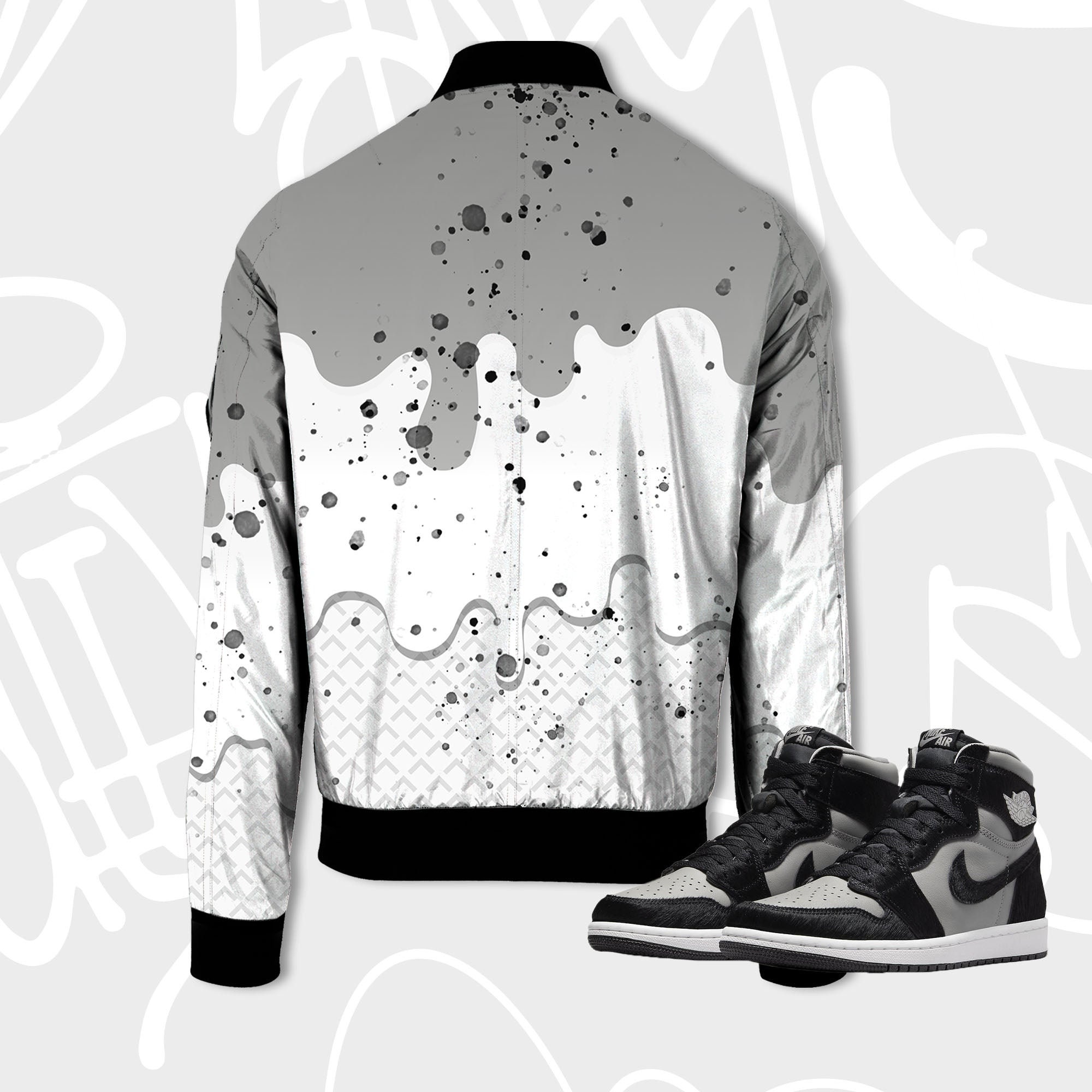 KREAM 3D Waffle Cone Jacket Match Jordan 1 High OG Twist 2 sold by ...