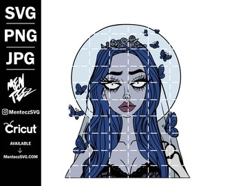 Corpse Bride Scraps SVG, Corpse Bride Dog Skeleton, Corpse Bride ...