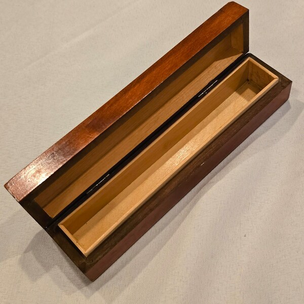 Wood Pencil Box - Etsy