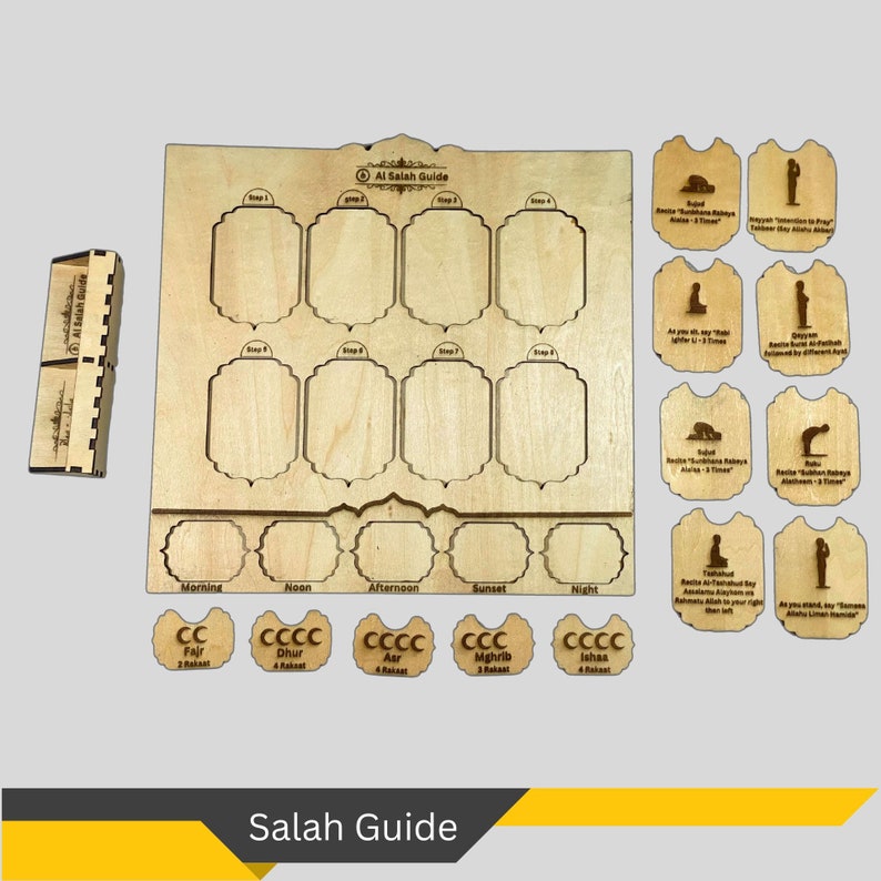 Muslim Salah Guide - Etsy