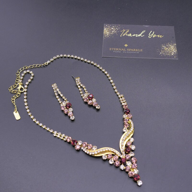 Purple Gold Jewelry - Etsy