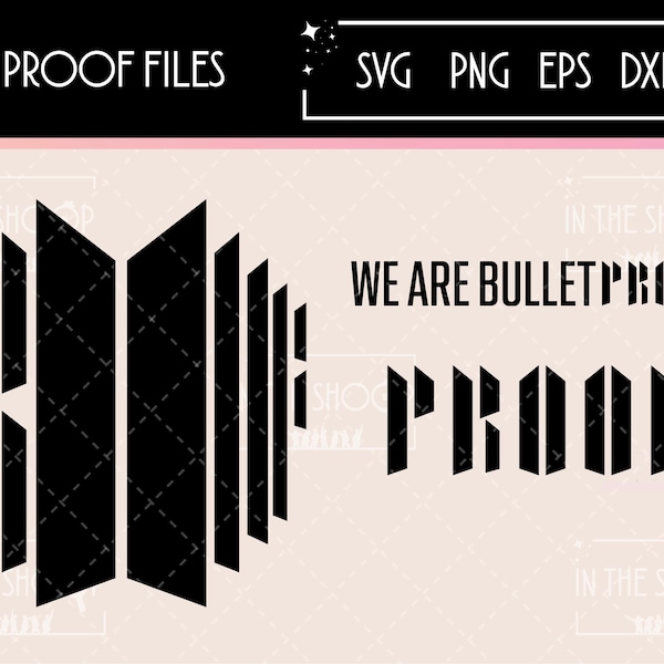 Bts Proof Logo Svg - Etsy