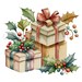 15 Watercolor Christmas Presents Clipart Christmas Clipart - Etsy