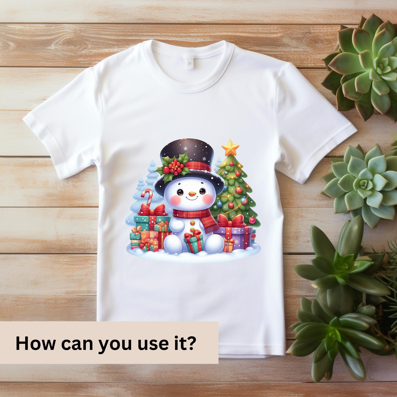 Christmas Snowman Clipart, 12 High Quality PNG Bundle, Cute Winter ...