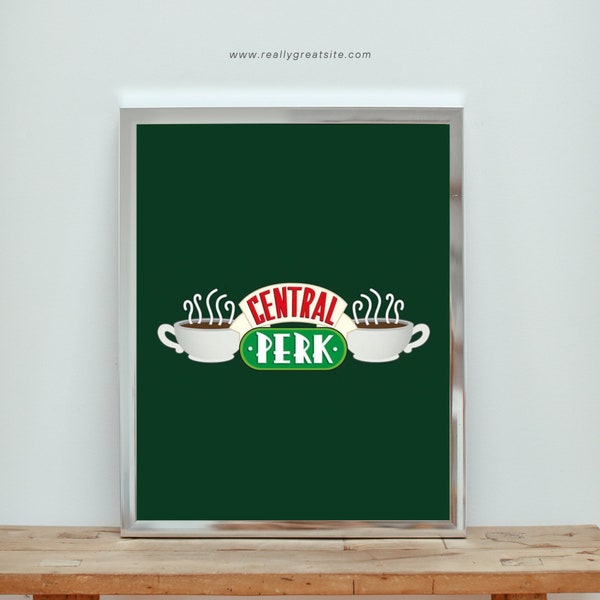 Friends Central Perk Printable - Etsy