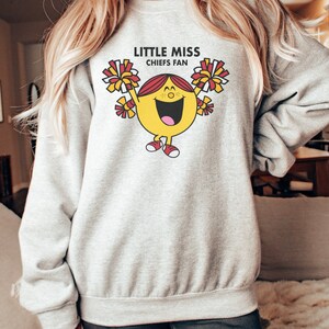 Little Miss Chief Fan Sweatshirt, Tailgate Clothes, Kansas City ...