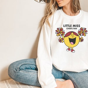 Little Miss Chief Fan Sweatshirt, Tailgate Clothes, Kansas City ...