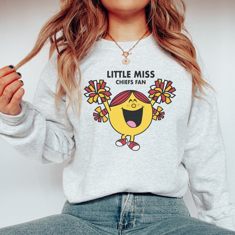 Little Miss Chief Fan Sweatshirt Tailgate Clothes Kansas - Etsy