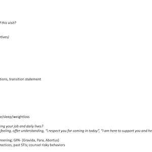 Comprehensive OSCE Script – Patient Encounter With Differential ...