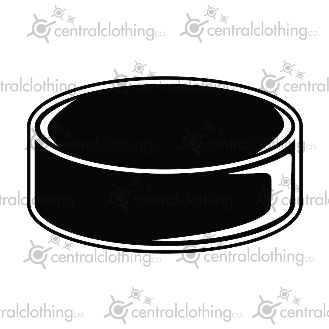 Hockey Puck Clip Art, Png, Svg, Eps, Pdf and Jpeg Files, Cut File - Etsy