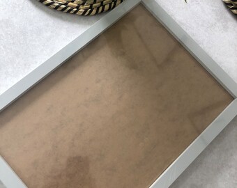 A3 Size Photo Frame in White With Acrylic Glass Front and Hanging ...