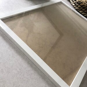 A3 Size Photo Frame in White With Acrylic Glass Front and Hanging ...