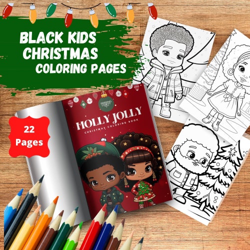 Black Girl Magic Coloring Pages for Kids INSTANT DOWNLOAD - Etsy